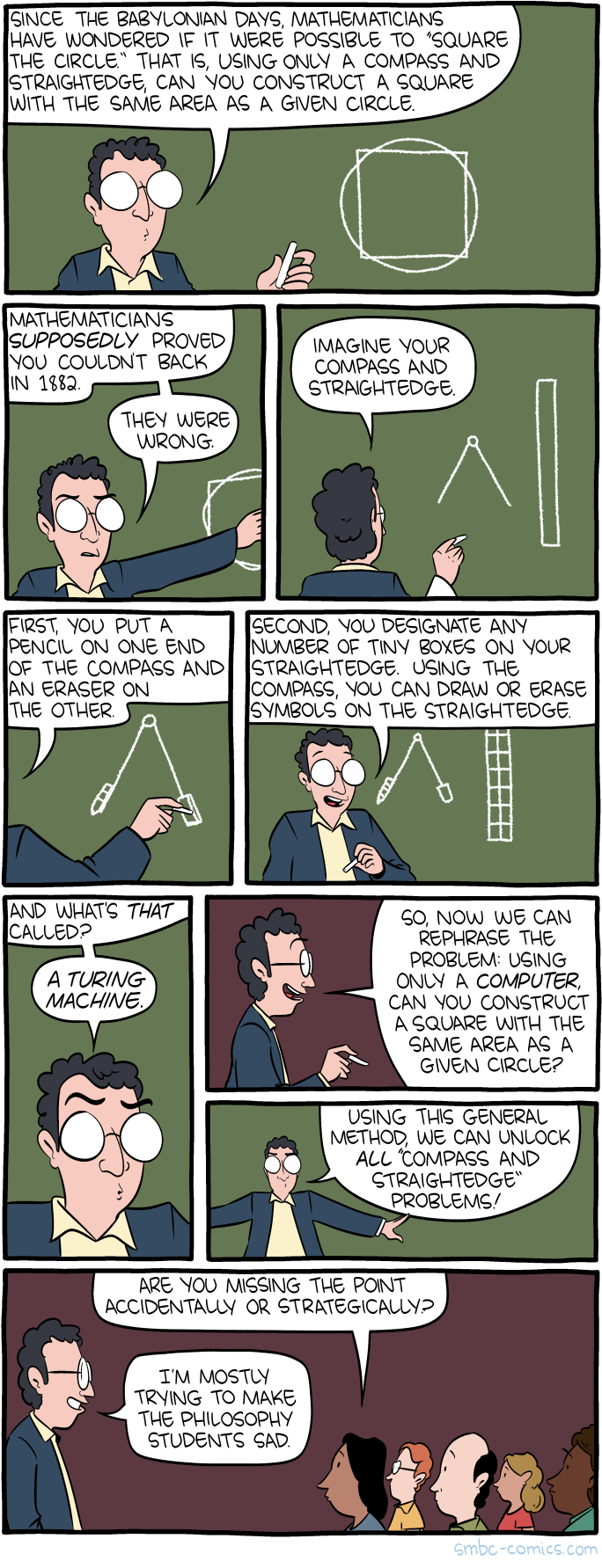 Saturday Morning Breakfast Cereal - Geometry