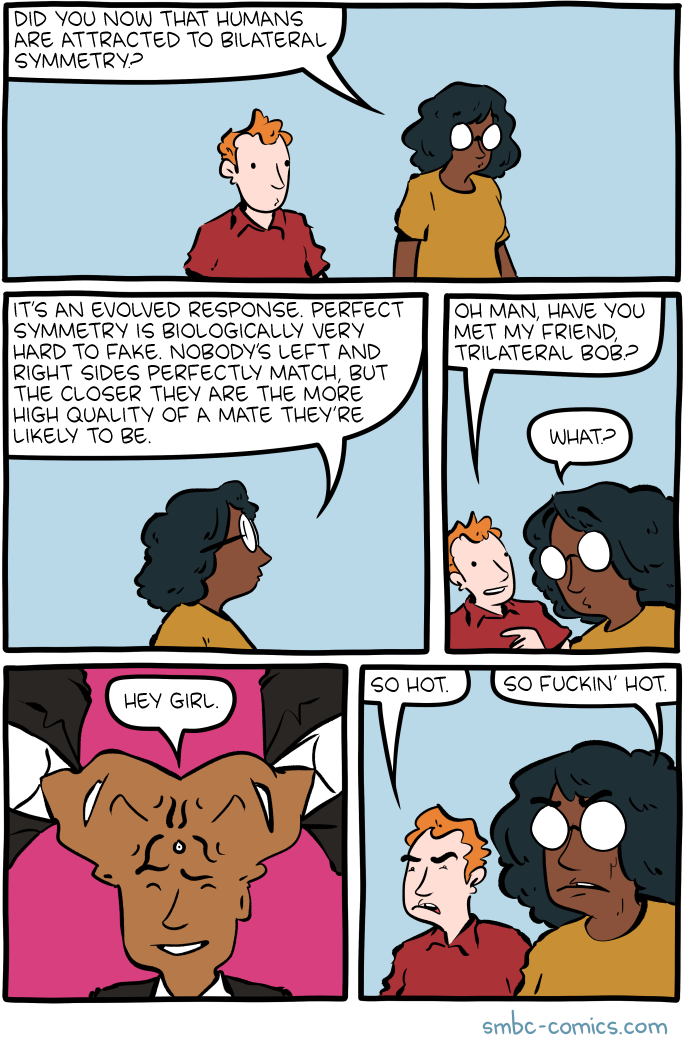 Symmetry : r/SMBCComics